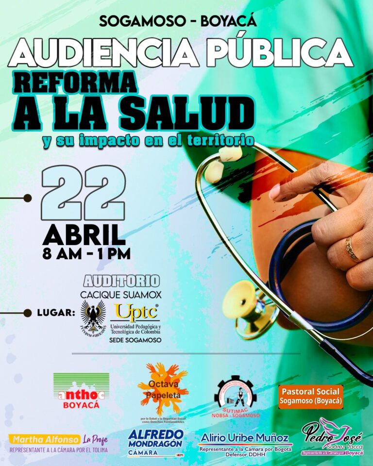 Audiencia Pública - La Reforma a la Salud y su impacto en Boyacá ...